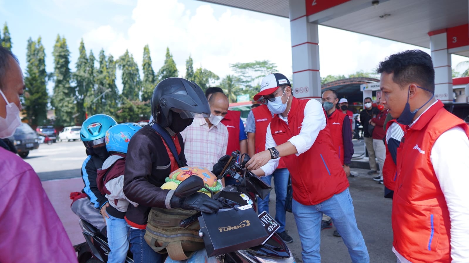 Direksi Pertamina Patra Niaga Tinjau Kesiapan BBM Arus Balik di Jalur ...
