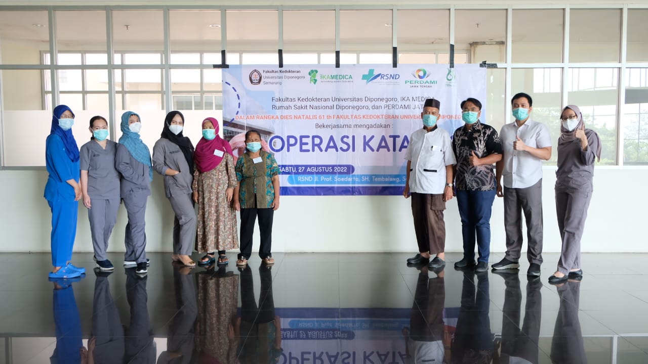 Fakultas Kedokteran UNDIP Menggelar Bakti Sosial Operasi Katarak - UpRadio