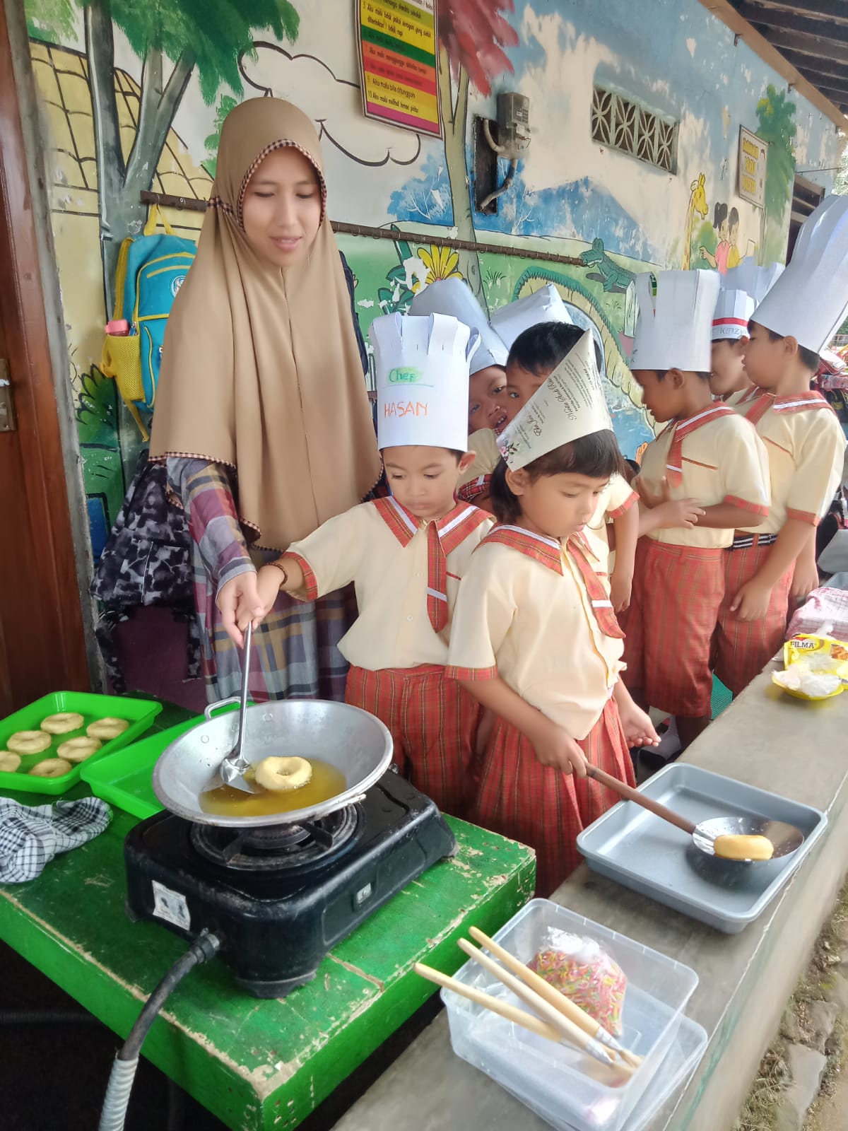 Latih Motorik dan Kreativitas, Belasan Murid TK Pamardiyoga Berlatih ...