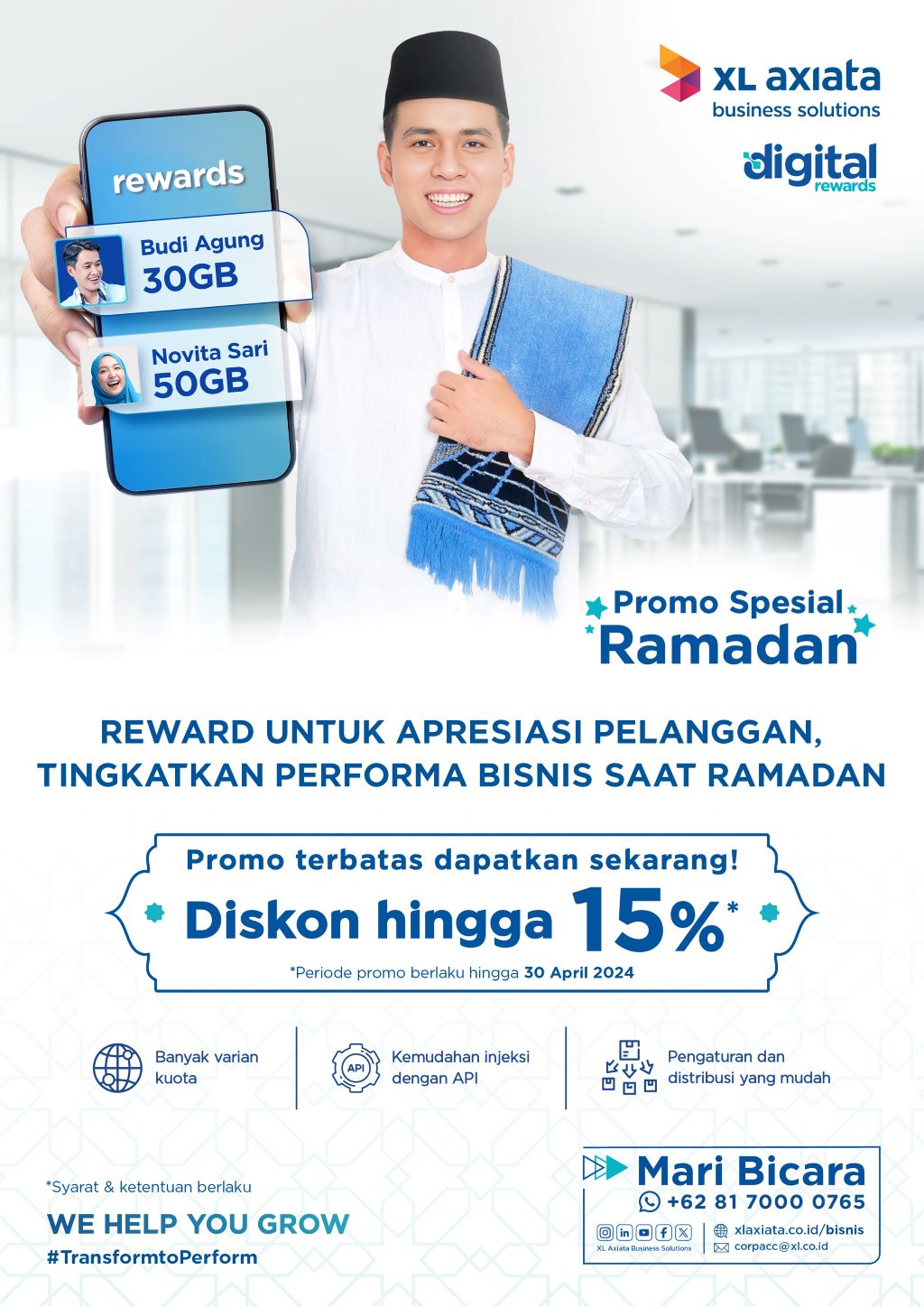 Ramadan dan Lebaran XL Axiata Business Solutions Hadirkan Promo Khusus ...