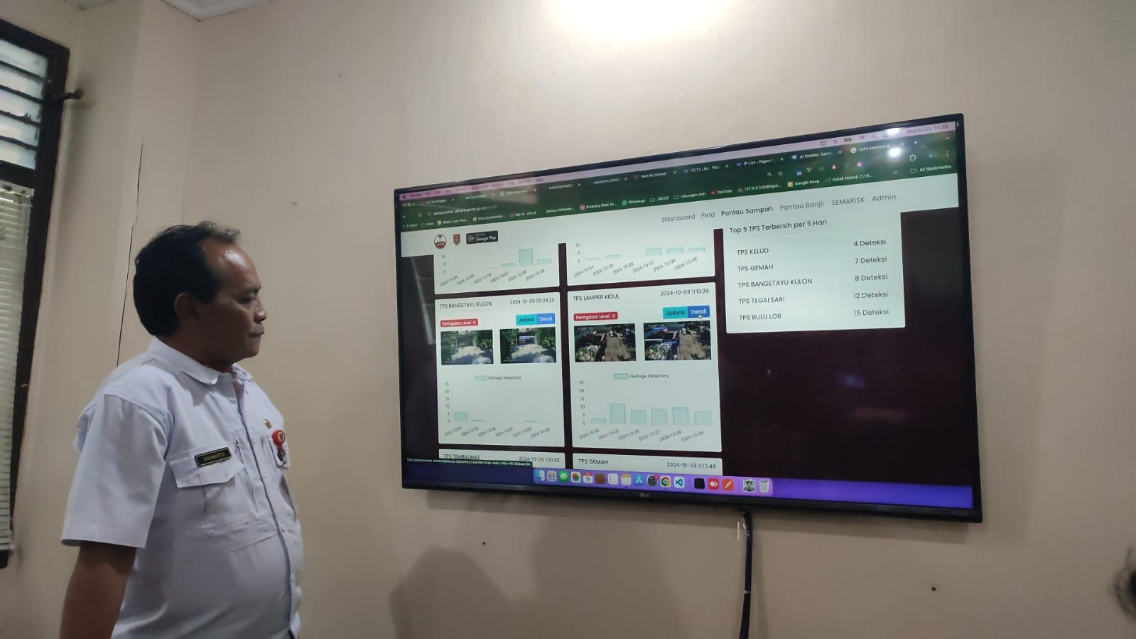 Diskominfo Kembangkan CCTV Analitik untuk Deteksi Sampah di TPS - UpRadio