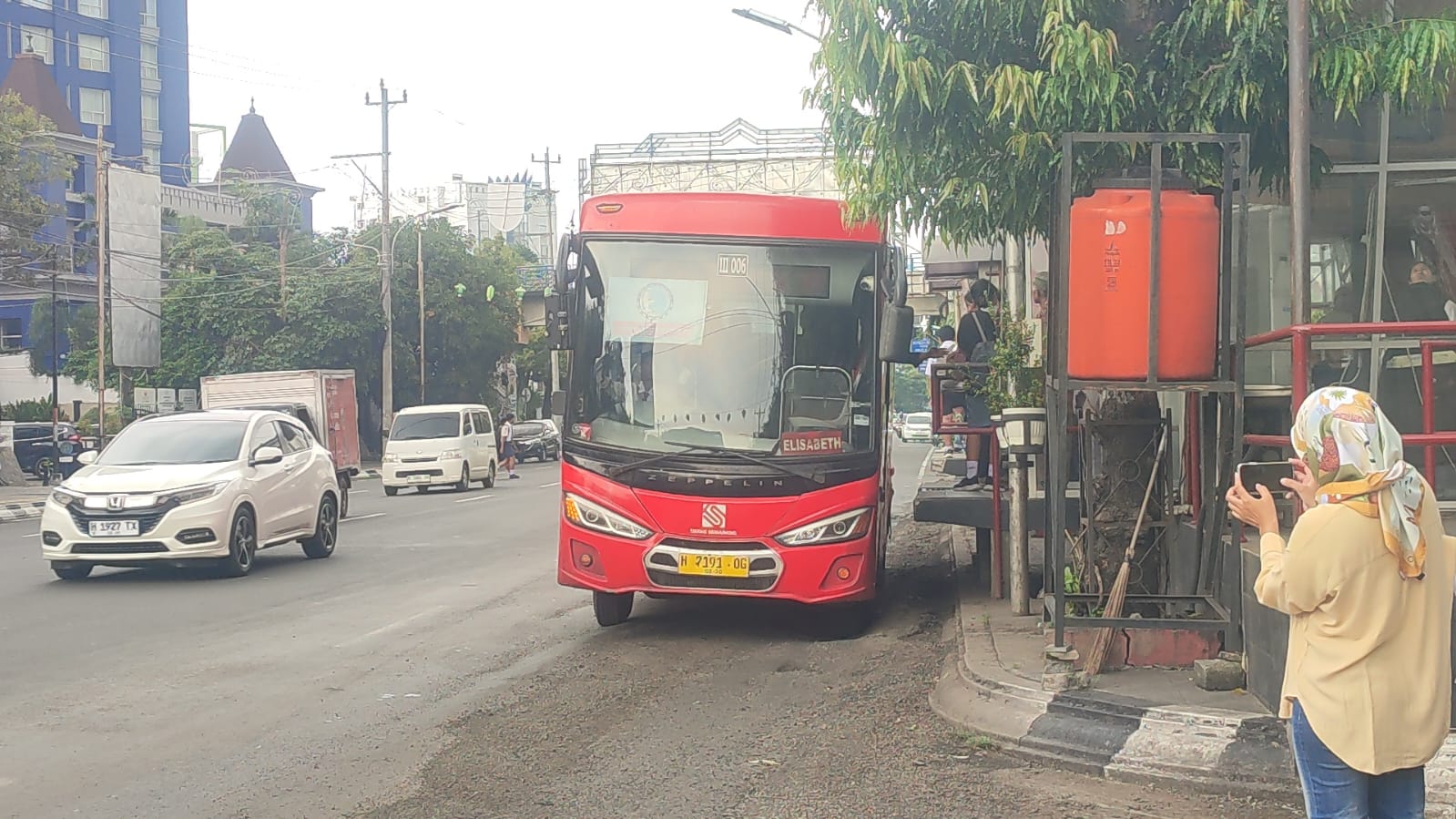 Begini Tanggapan BLU Trans Semarang Terkait Jalan Bergelombang Halte ...
